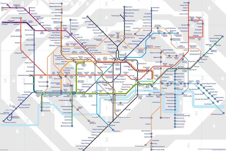 London Underground Map 2023