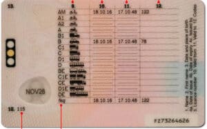 What Does fkq Mean On Driving Licence - Winterville